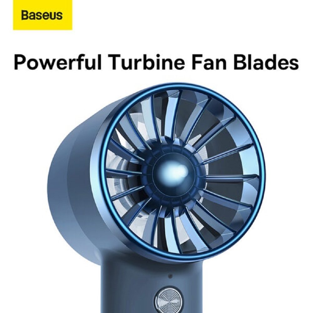 Baseus Flyer Turbine Handheld Fan (4000mah) Purple - Lance Trend