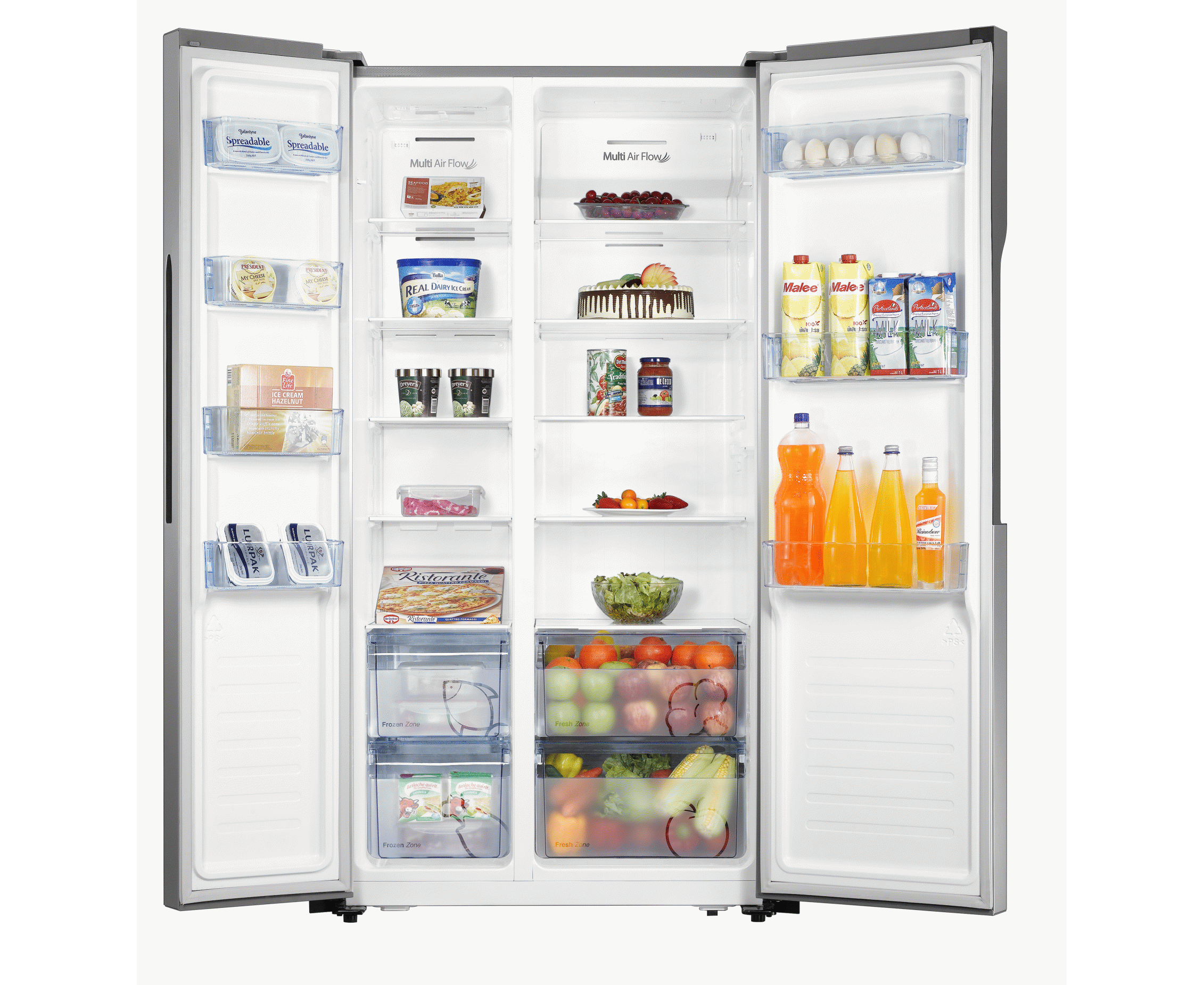 Hisense REF 67WS 516 L No Frost Low Noise Environment-Friendly Tech ...