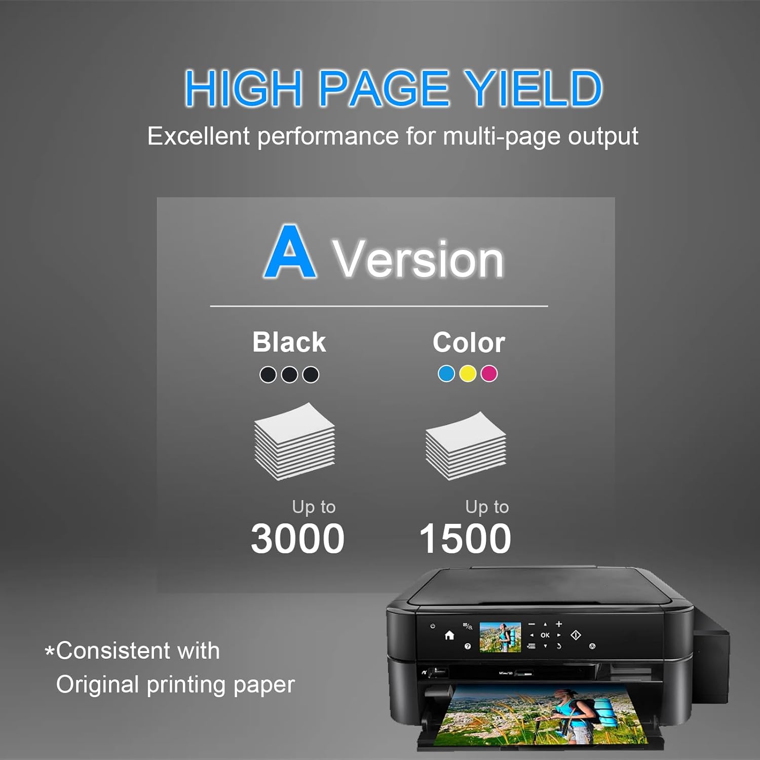426 Ink Black Colours Cartridges